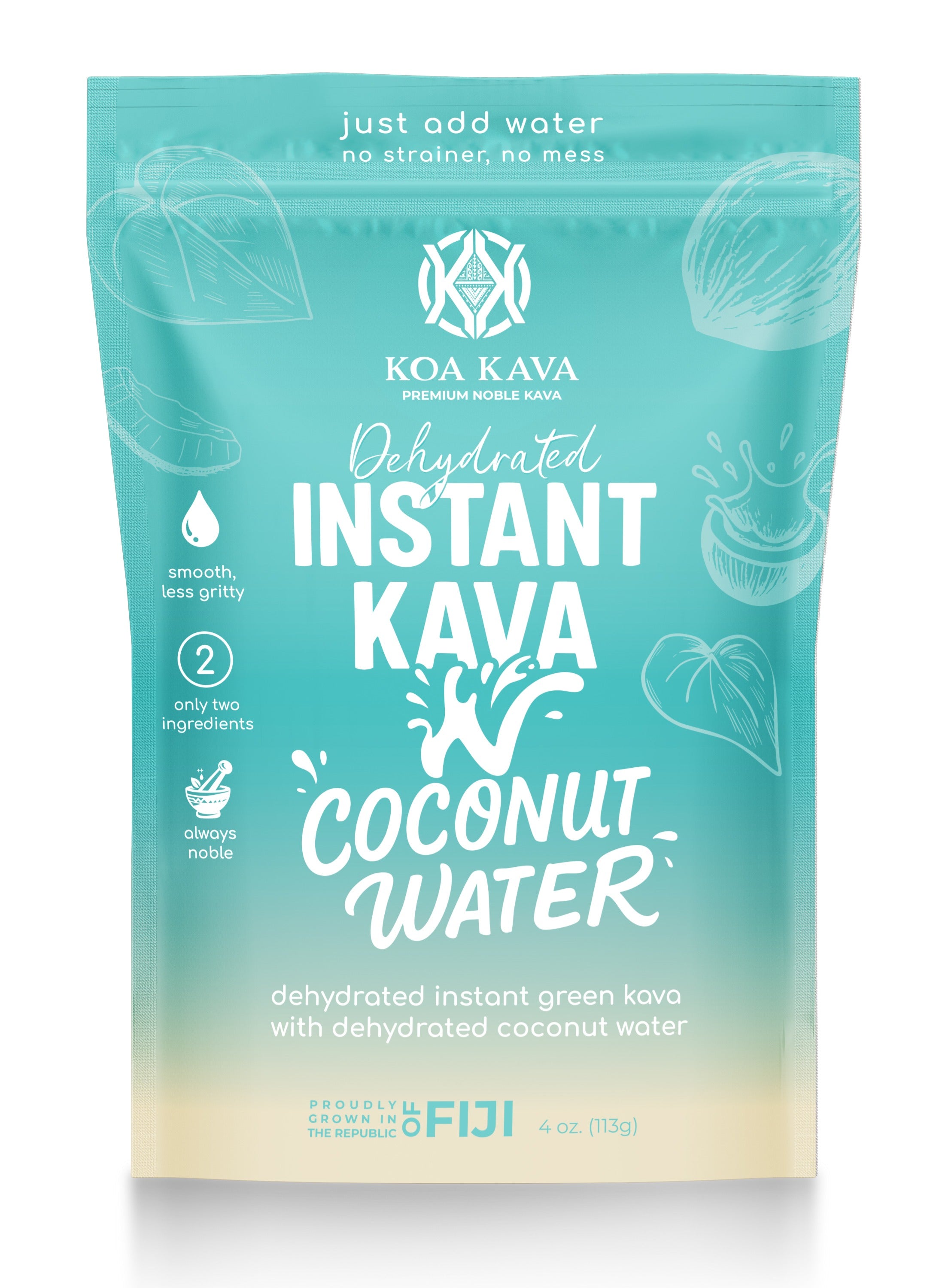 Dehydrated Instant Kava + Coconut Water Powder by Koa Kava
